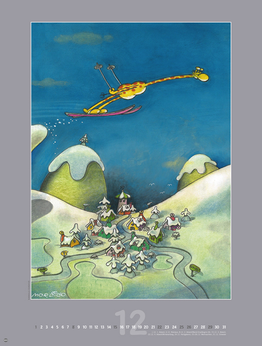 Mordillo – ein Hoch auf "50 years of giraffe" - Athesia Kalenderverlag GmbH